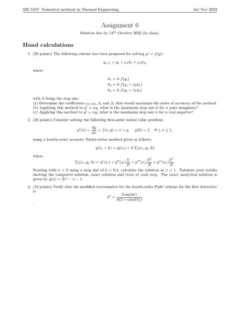 Assignment 6 | PDF | Mathematical Objects | Mathematical Relations