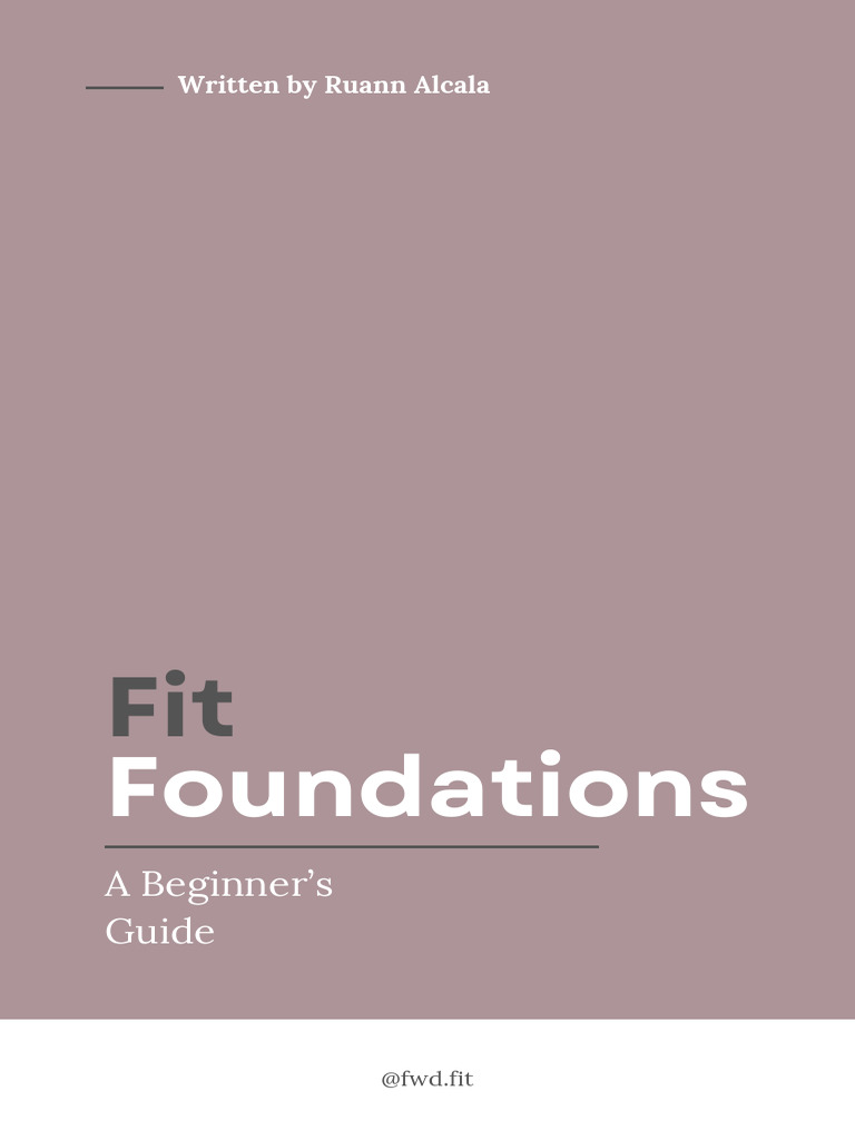 Fit Foundations | PDF | Weight Training | Strength Training