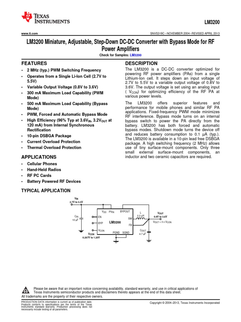 Datasheet 2 | PDF | Electrostatic Discharge | Power Supply