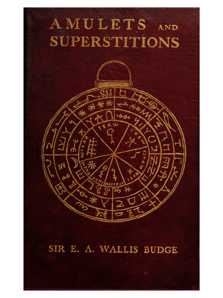 Budge Amulet and Superstion Extract | PDF | Amulet | Names Of God In Judaism