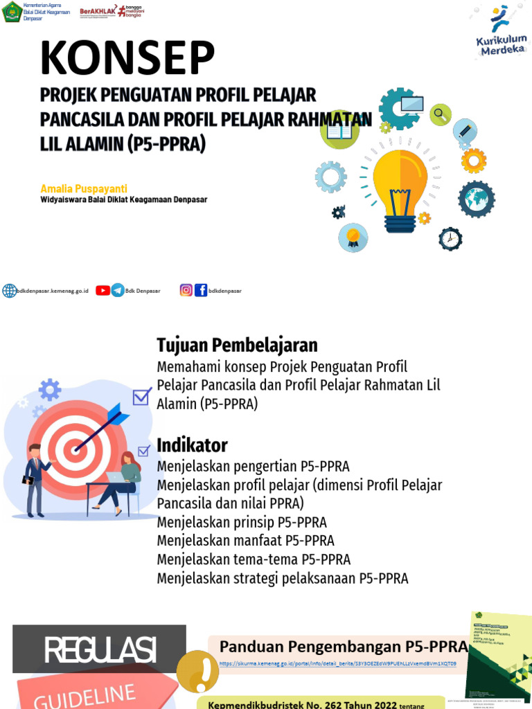 Panduan P5-PPRA Kurikulum Merdeka | PDF