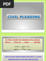 Format of A Plaint in A Civil Suit Drafting | PDF | Lawsuit | Cheque