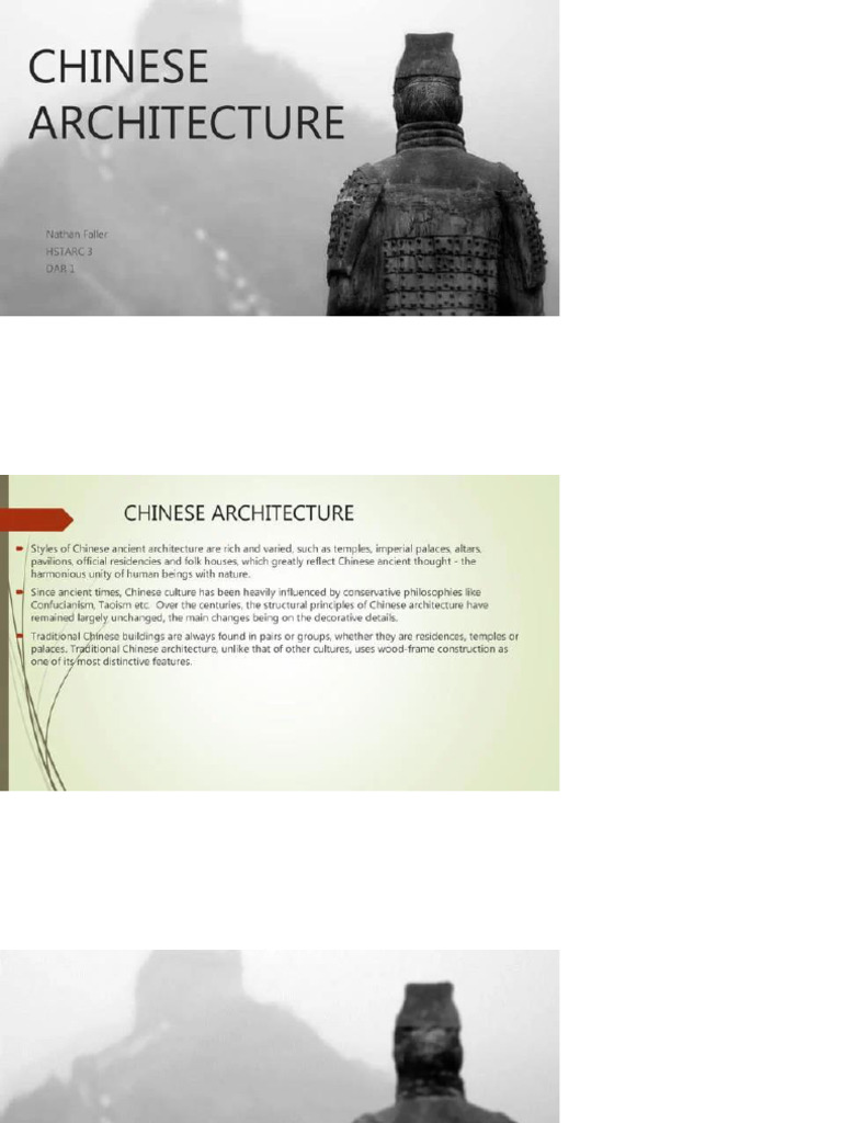 Chinese Architecture PDF | PDF