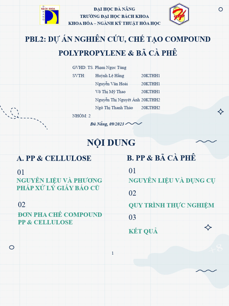 SLIDE BÁO CÁO PBL2 bản chính | PDF