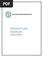 How To Write Physics Practical FIle | PDF | Experiment | Optics