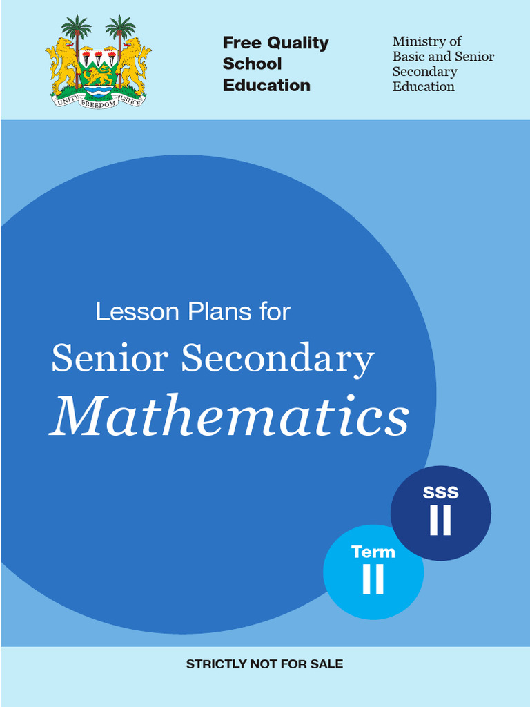 Maths SSS2 Term 2 | PDF