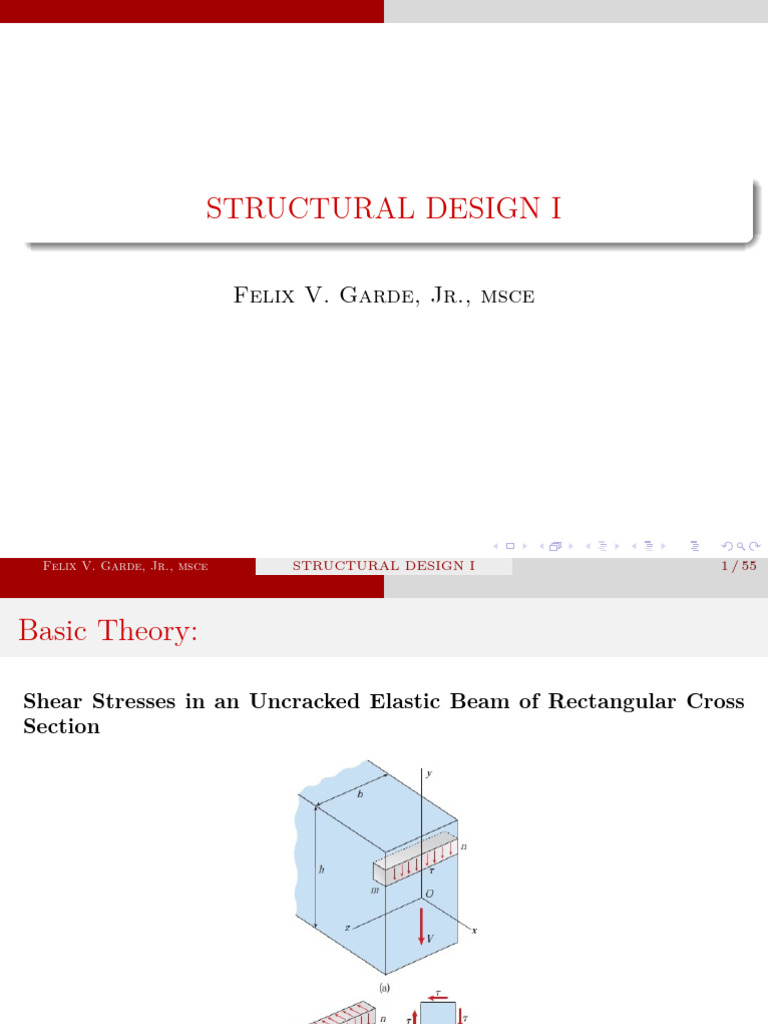 Shear in Beams | PDF | Beam (Structure) | Fracture