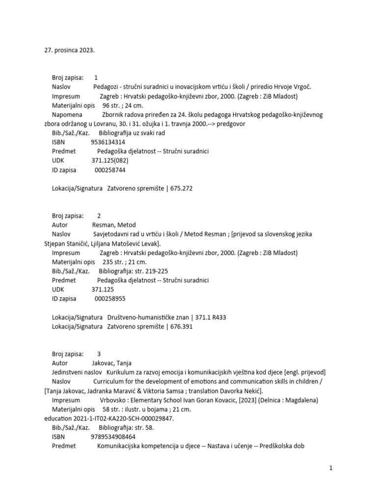 Uloga Stručnog Suradnika Pedagoga U Promicanju Unaprjeđenja ...