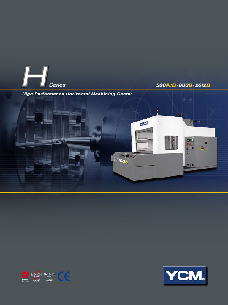 H Series Ycm | PDF | Manufactured Goods | Machines