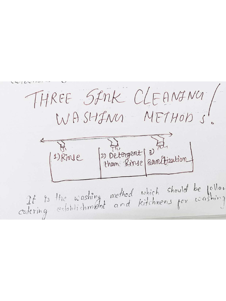 3 Sink Cleaning Methods | PDF