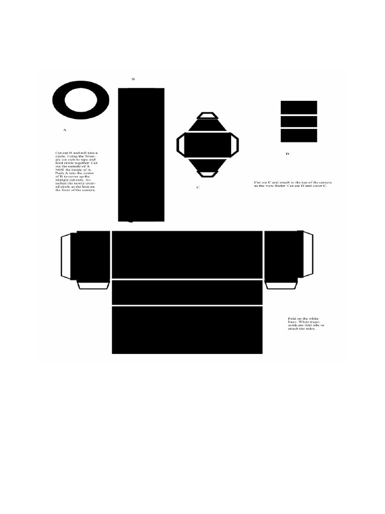 Printable Paper Camera Template 418884.Jpg | PDF