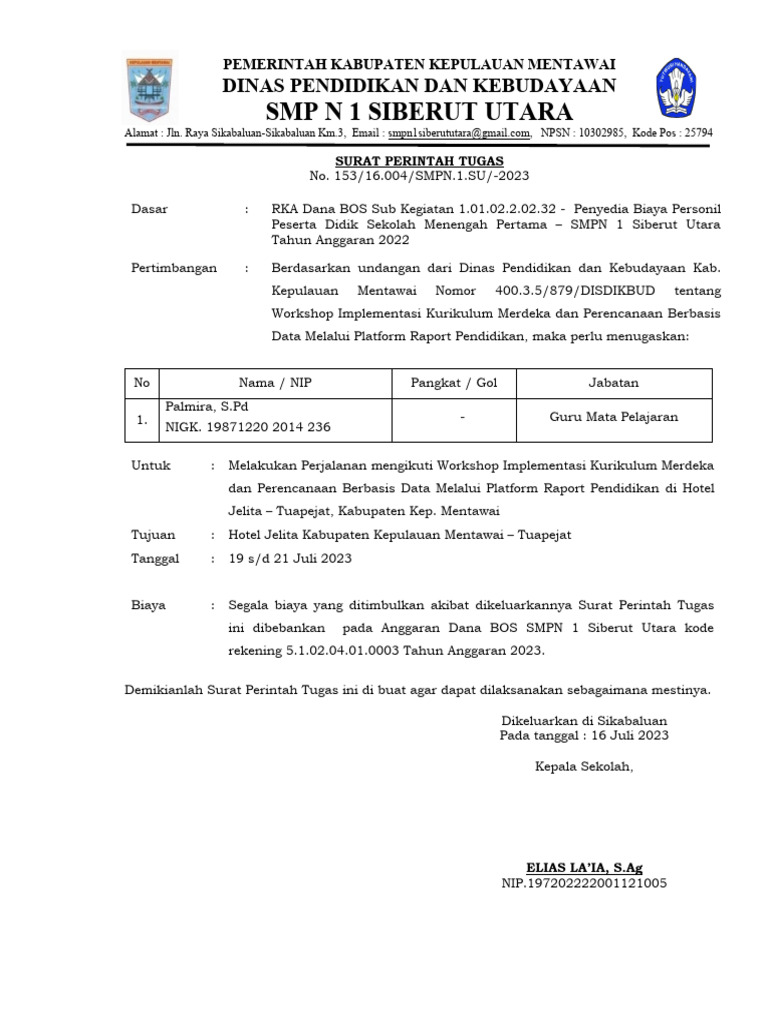 Contoh SPT | PDF