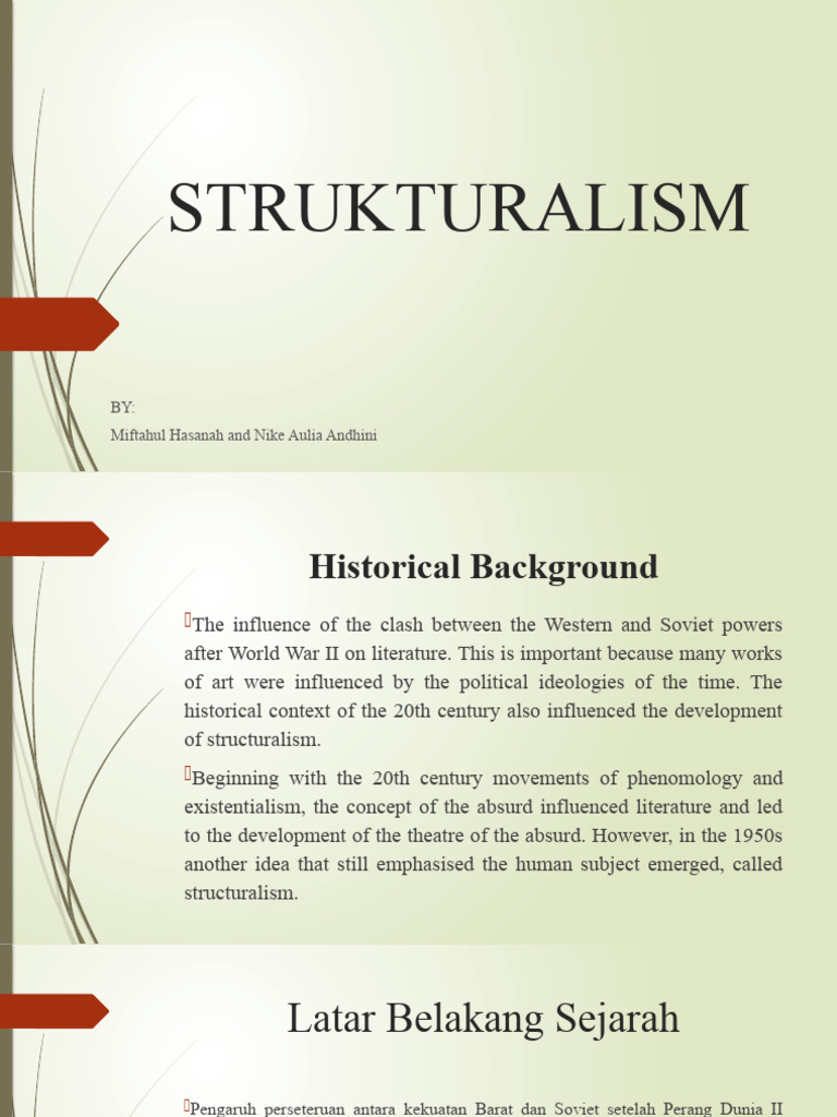 STRUKTURALISM | PDF | Cognitive Science | Linguistics