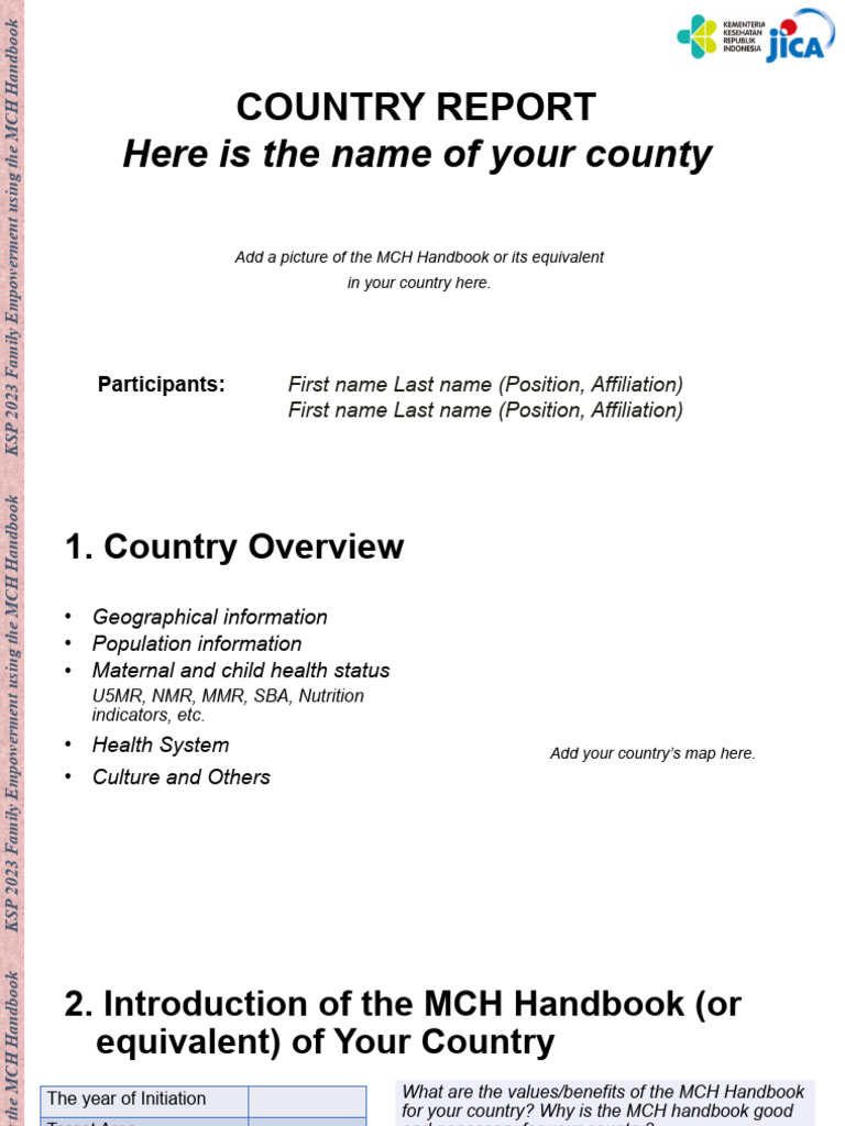 KSP 2023 Country Report Template FINAL | PDF | Empowerment | Social ...