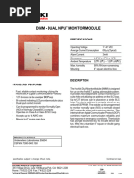 CHQ Modules (INPUTS) Instructions | PDF | Detector (Radio) | Switch