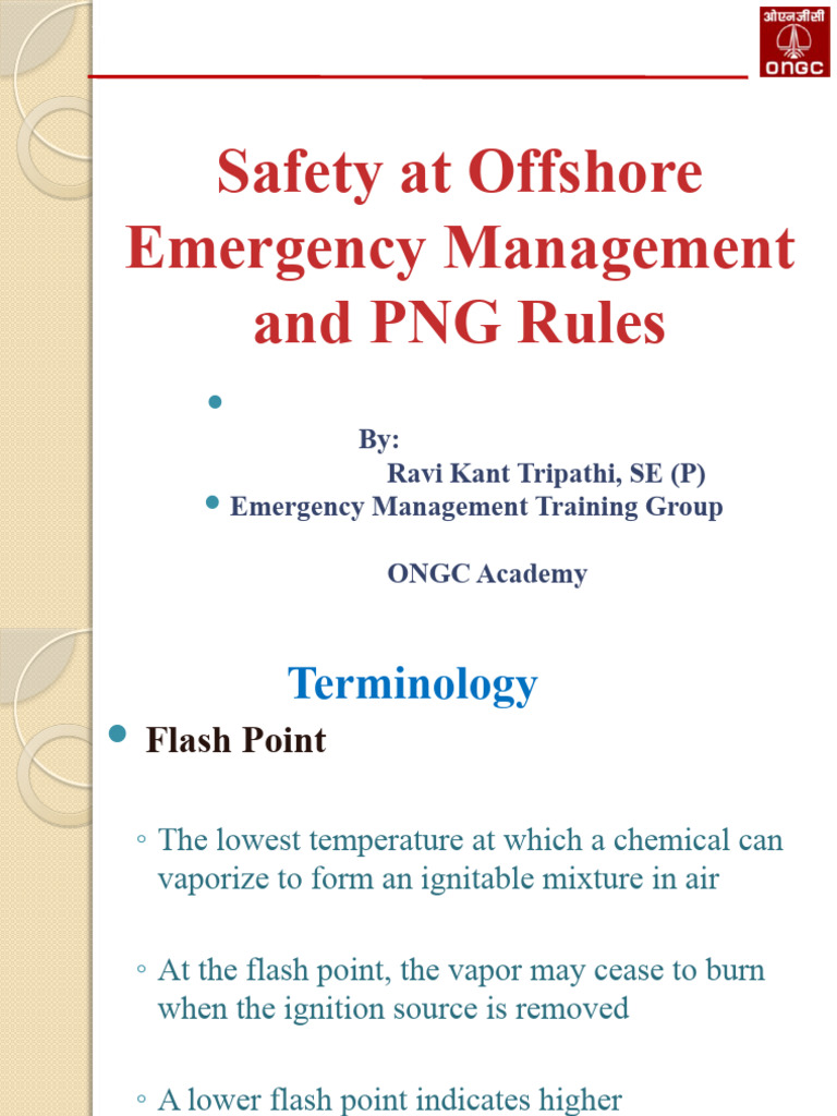 Safety at Offshore | PDF | Workplace | Chemistry