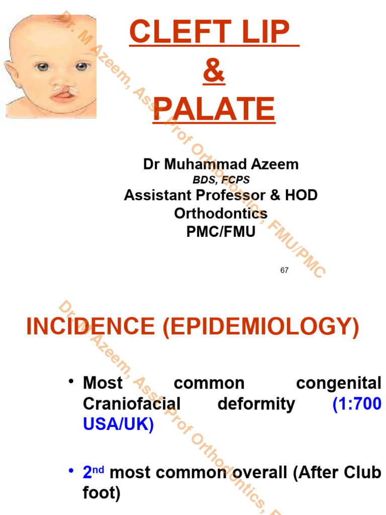 Cleft Lip and Palate | PDF | Medical Specialties | Clinical Medicine