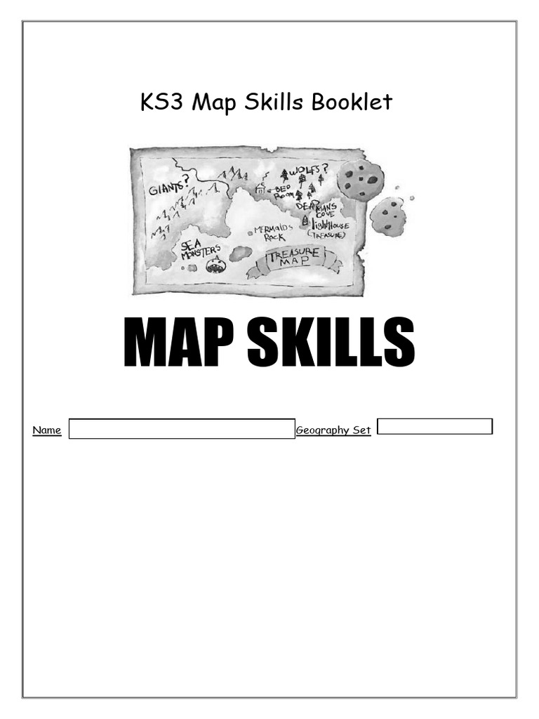 Geography KS3 Map Skills Book | PDF