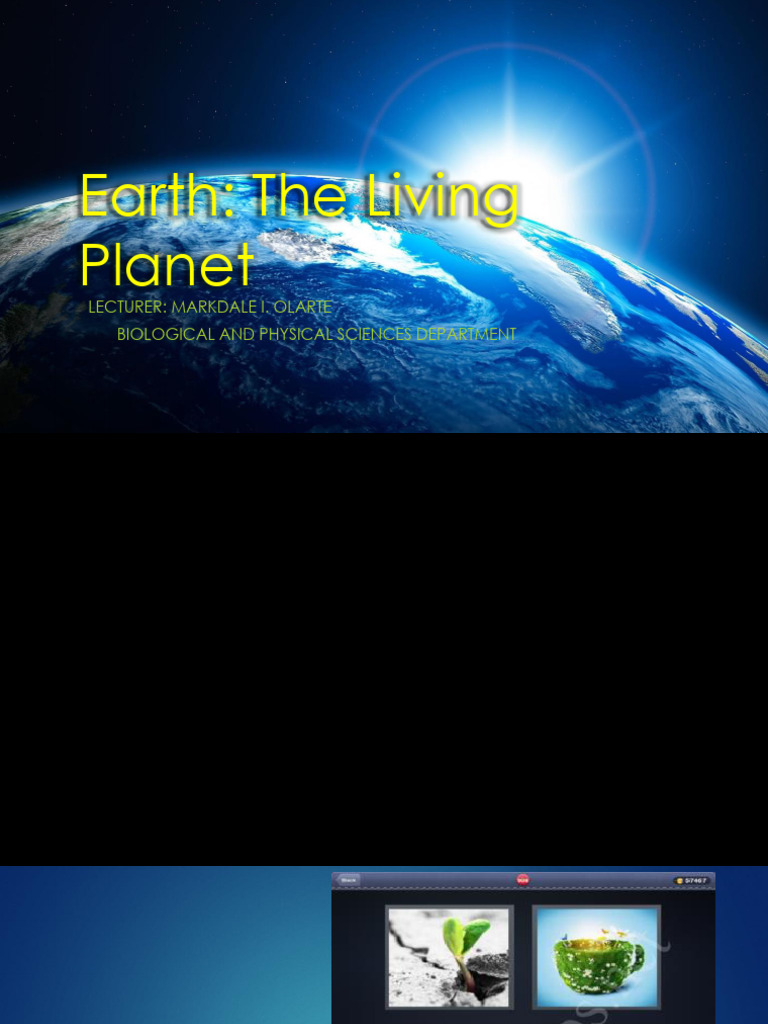 Earth - The Living Planet | PDF | Earth | Atmosphere Of Earth