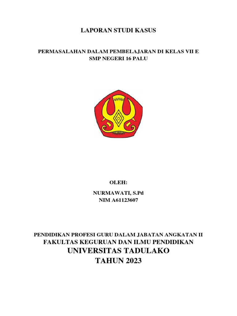 Laporan Studi Kasus | PDF