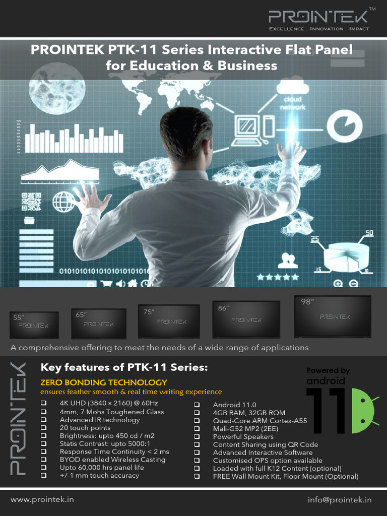 Brochure - Prointek Ptk-11 Series r1 Oct'22 | PDF | Information And Communications Technology ...