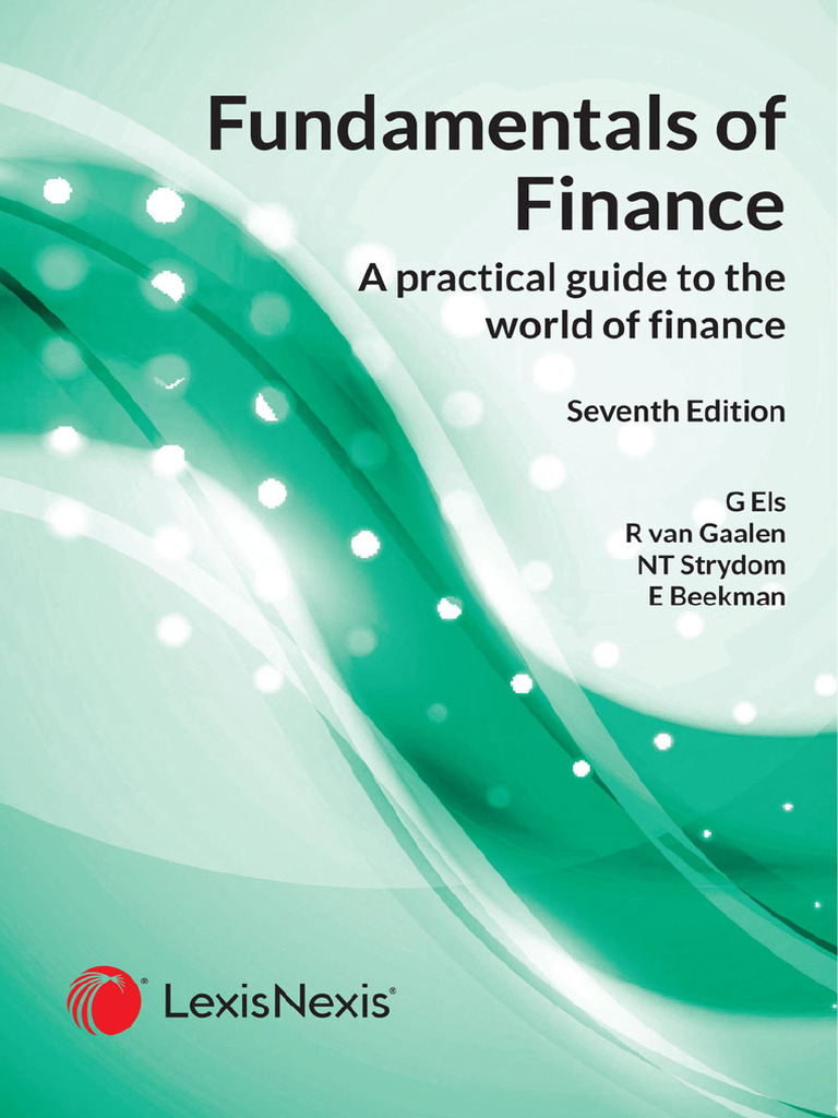 Fundamentals of Finance 7th Edition | PDF | Financial Risk | Time Value ...