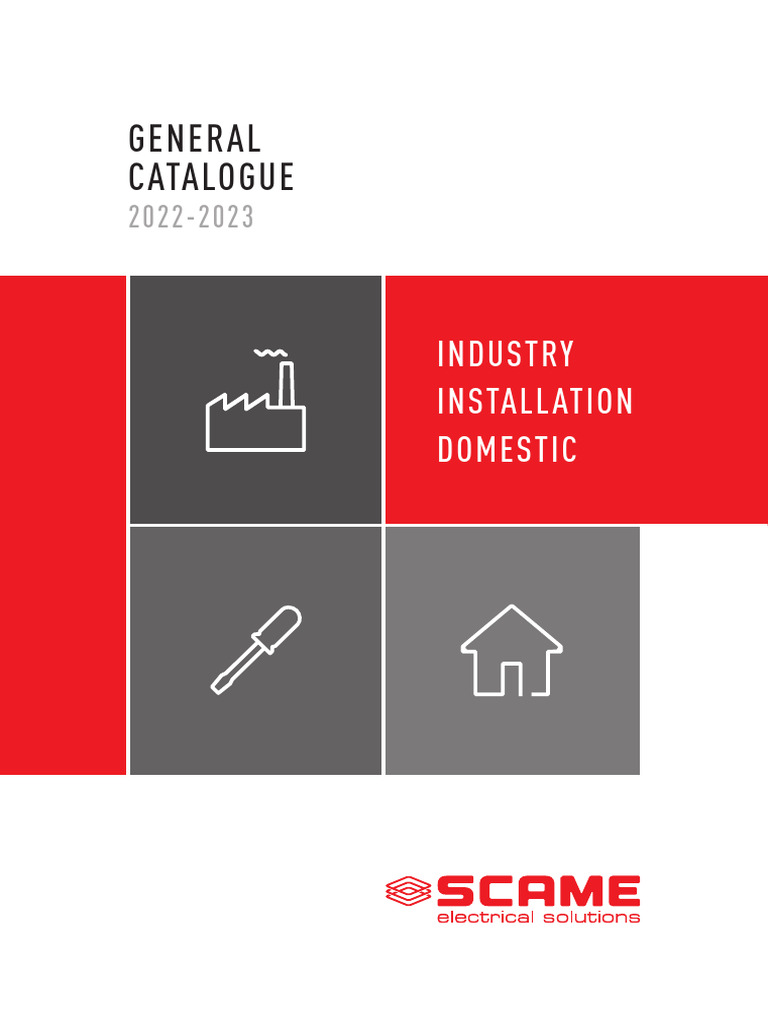 Scame Electrical Solutions Catalogue 2022-2023 | PDF | Electrical ...