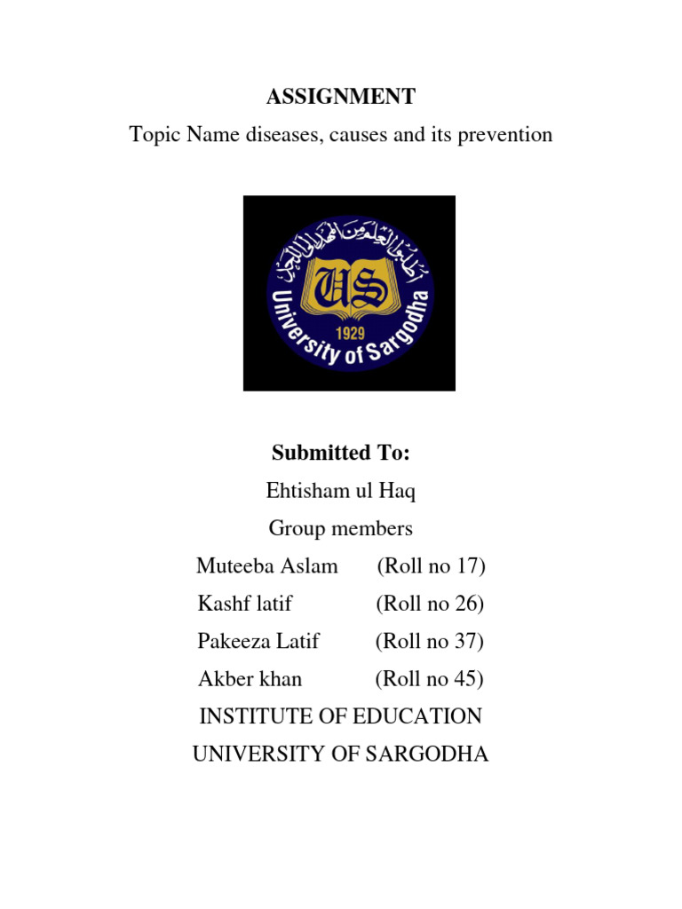 Diseases-Cause and Prevention Chp-5 General Science 9th 10th | PDF ... Diseases-Cause and Prevention Chp-5 General Science 9th 10th | PDF ...