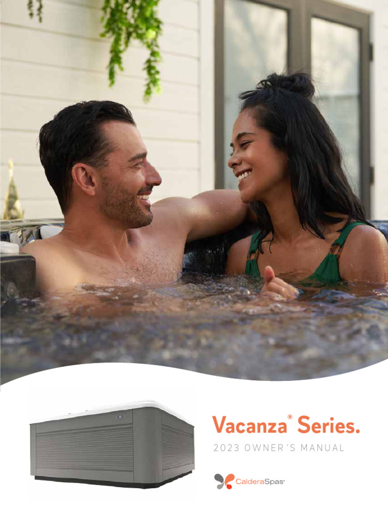 Caldera Spas Vacanza Series Owners Manual 2023 | PDF | Hyperthermia ...