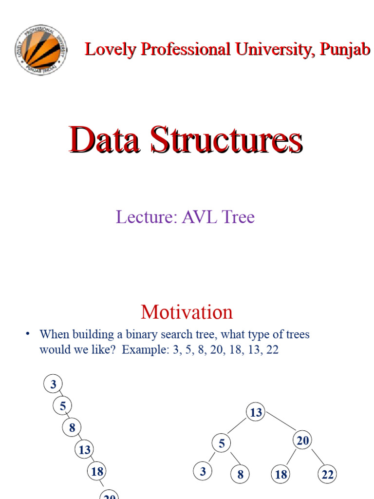 AVL Search Tree | PDF | Computer Data | Computer Programming