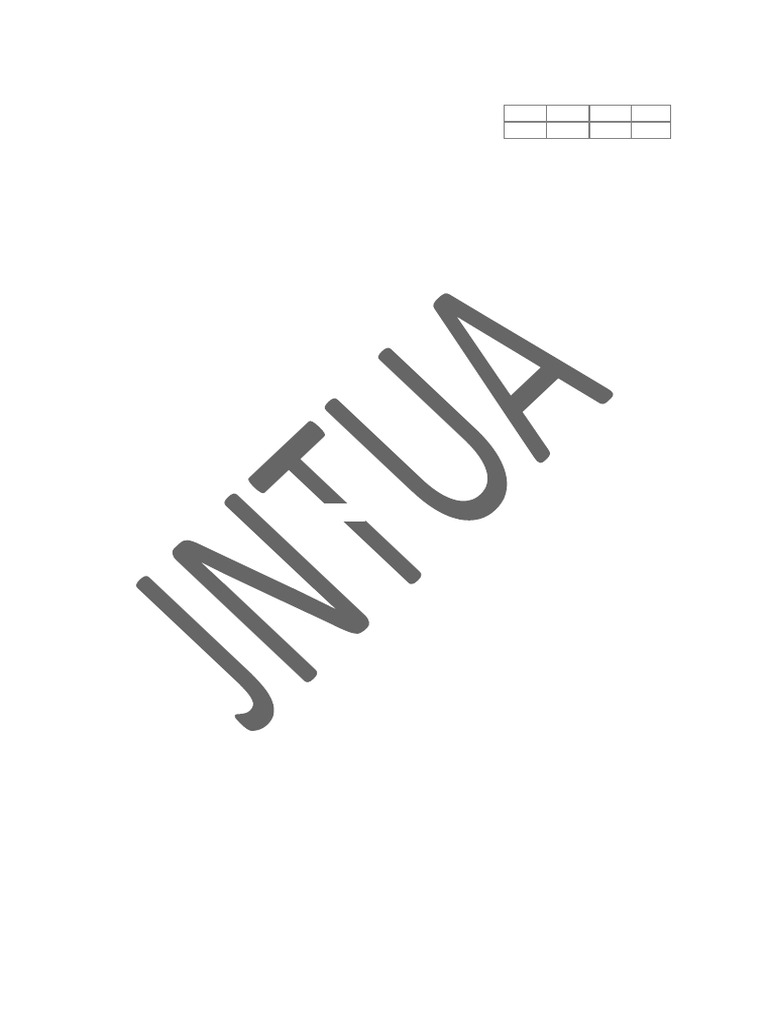 JNTUA CSE R23 3-1 Syllabus PDF | PDF | Functional Analysis | Functions And Mappings