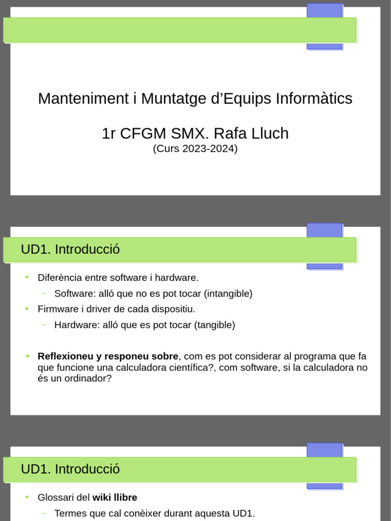Ud1 Mme | PDF