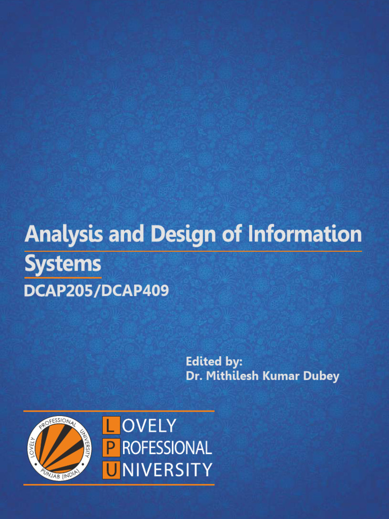 Information Systems Analysis & Design | PDF | Information System | Feasibility Study