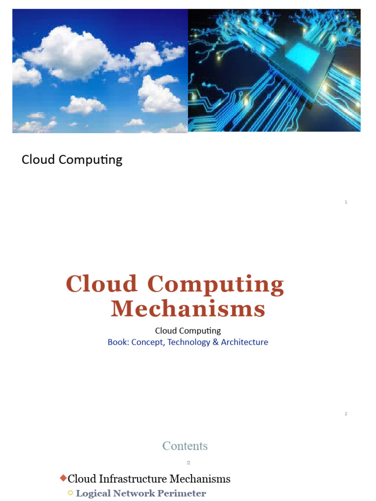 CSE2013 Module 3 - Cloud Mechanisms | PDF | Public Key Cryptography | Encryption