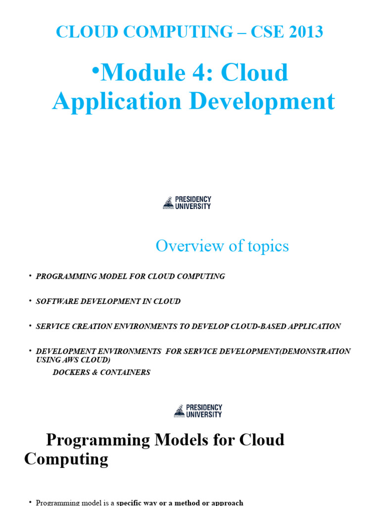 Final - Module-4 Cloud Computing - May 8, 2023 | PDF | Map Reduce | Software As A Service