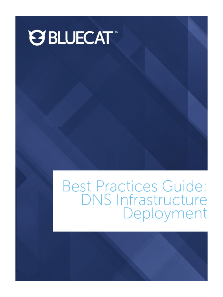 DNS Infrastructure Deployment | PDF | Domain Name System | Computer Architecture