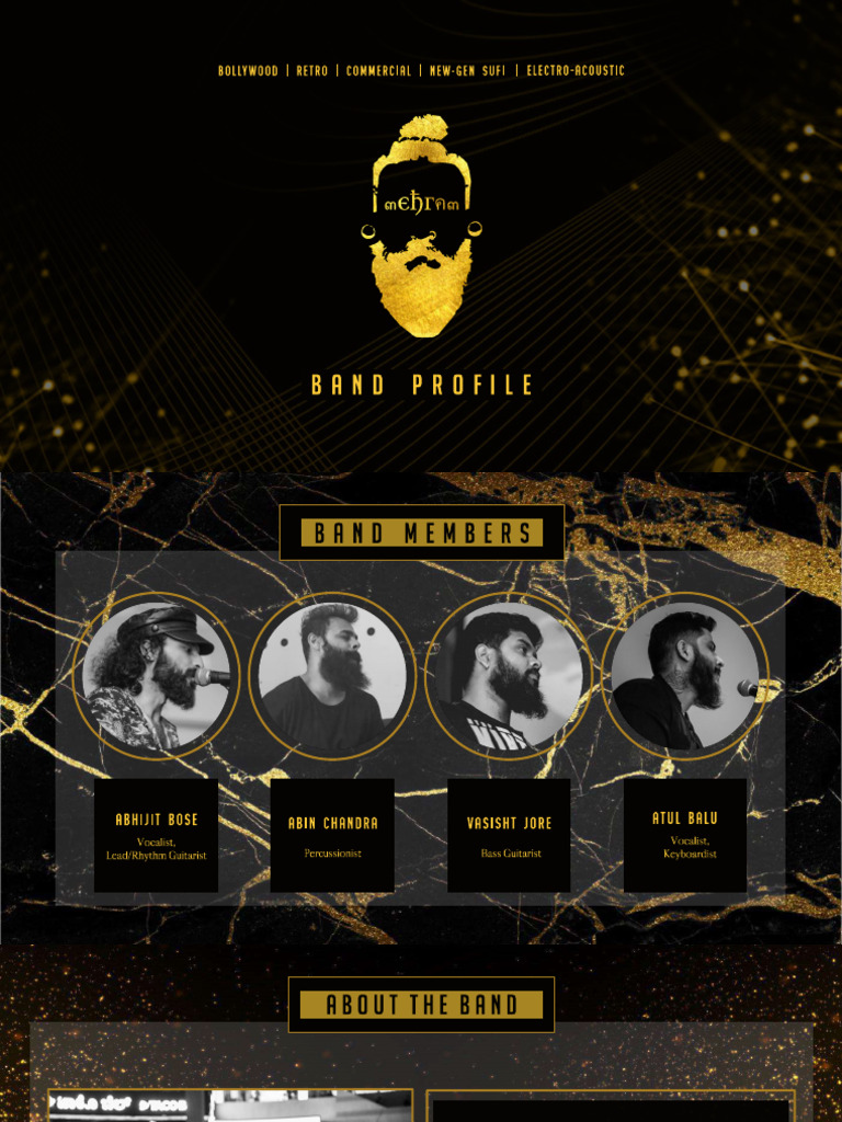 Band Profile - Mehram The Band | PDF