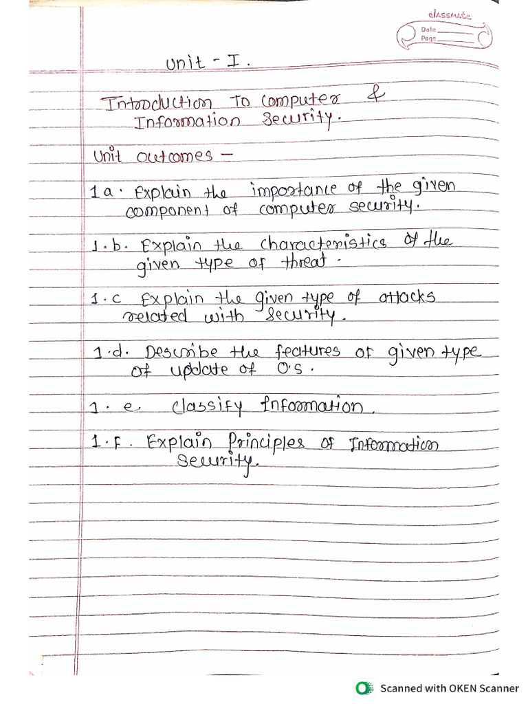 Nis Unit I Notes Pdf