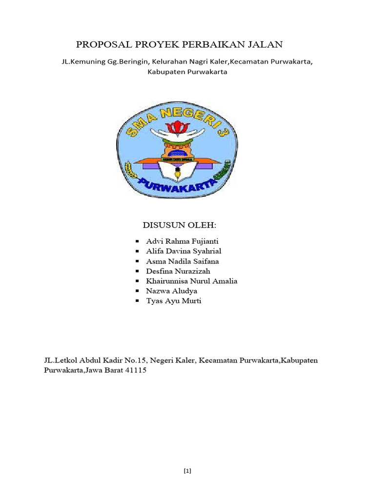 Proposal Proyek | PDF