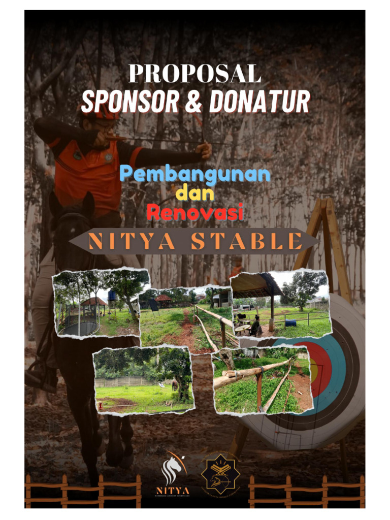 Proposal Pengajuan Sponsorship Dan Donasi Stable Berkuda | PDF