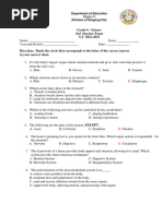 Pisay Entrance Exam Reviewer for Grade 7 | PDF | Gravity | Friction