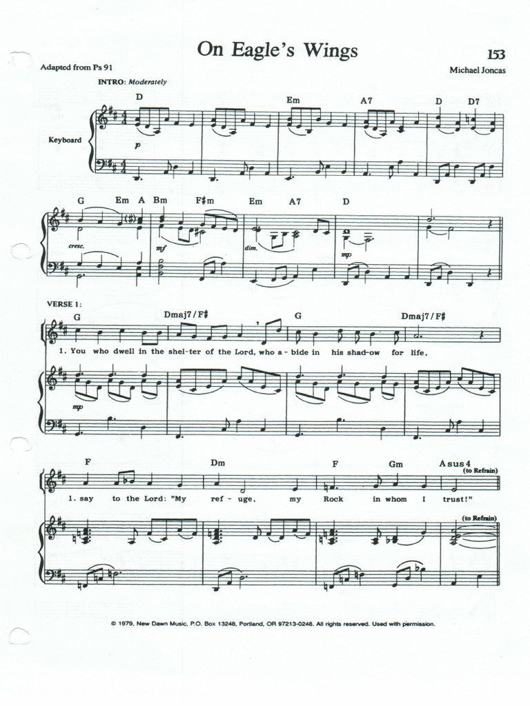 AOV 153 - On Eagles Wings | PDF