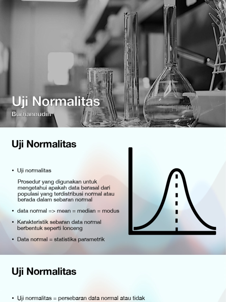 (Statistika) Uji Normalitas | PDF