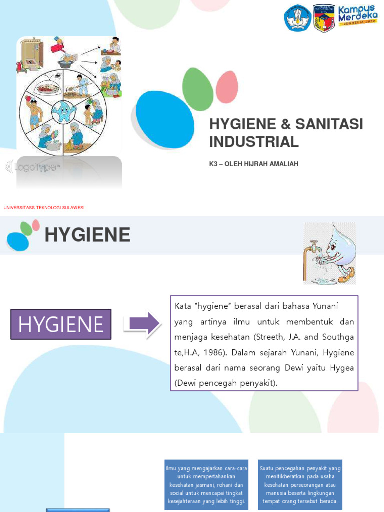 Definisi dan Manfaat Hygiene Sanitasi | PDF
