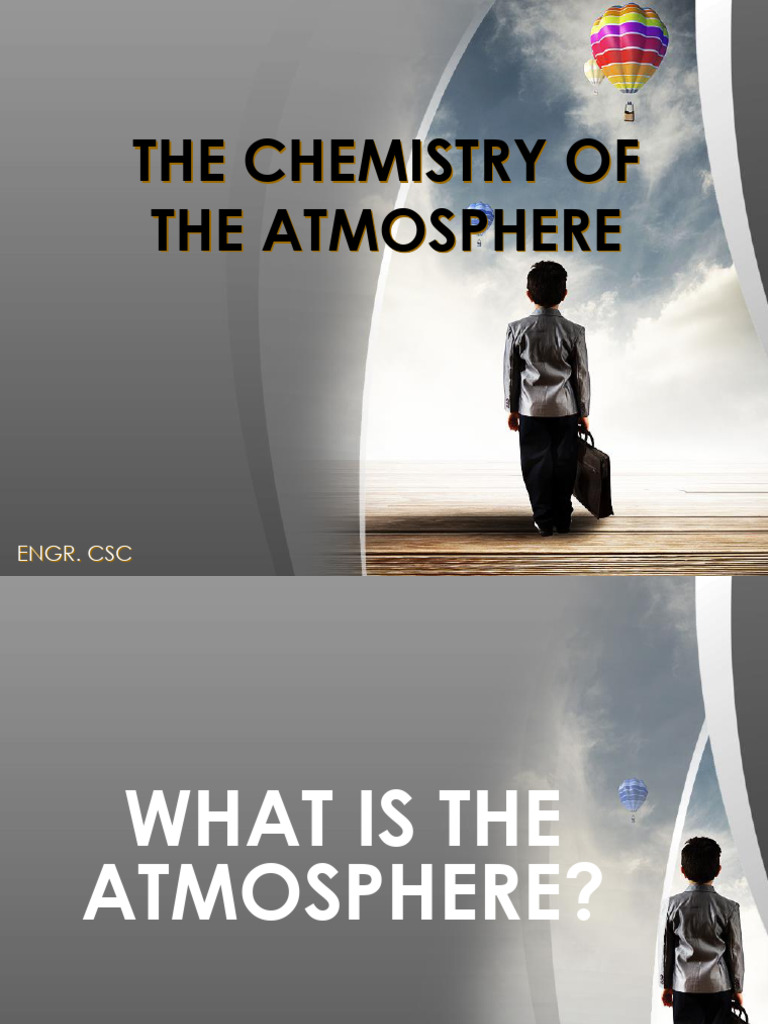 Chemistry of The Atmosphere | PDF | Atmosphere Of Earth | Atmosphere