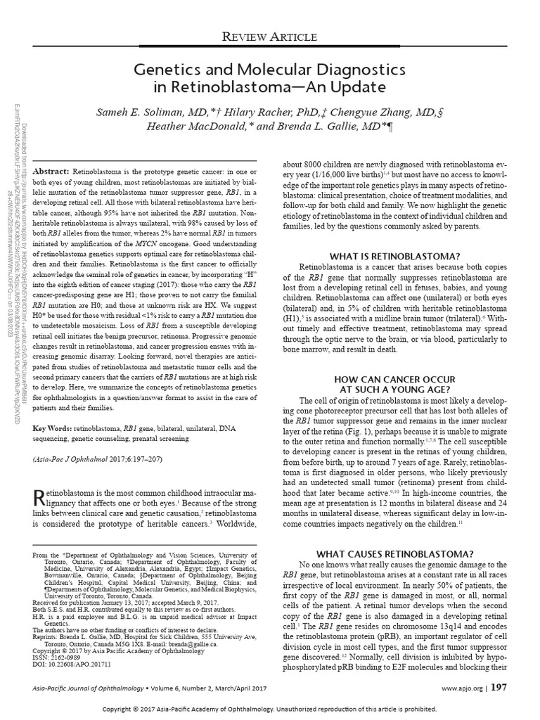 Genetics and Molecular Diagnostics | PDF | Mutation | Cancer