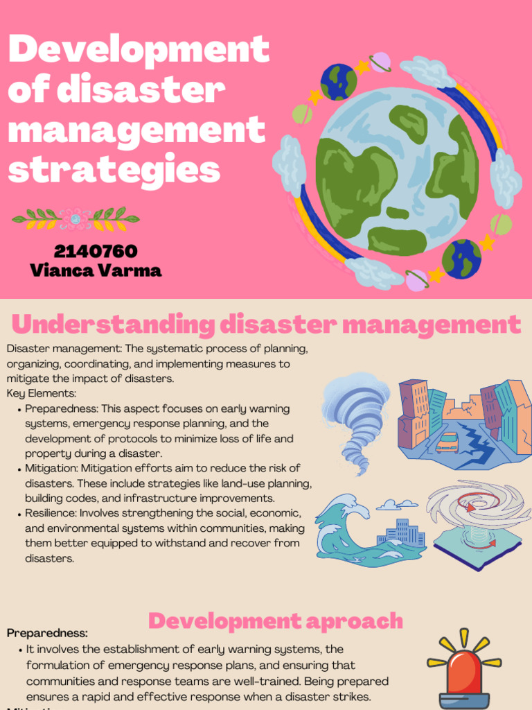 Devleopment of Disaster Management Strategies | PDF | Emergency ...