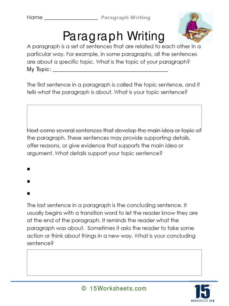 Paragraph Writing: My Topic | PDF | Career & Growth | Language Arts ...