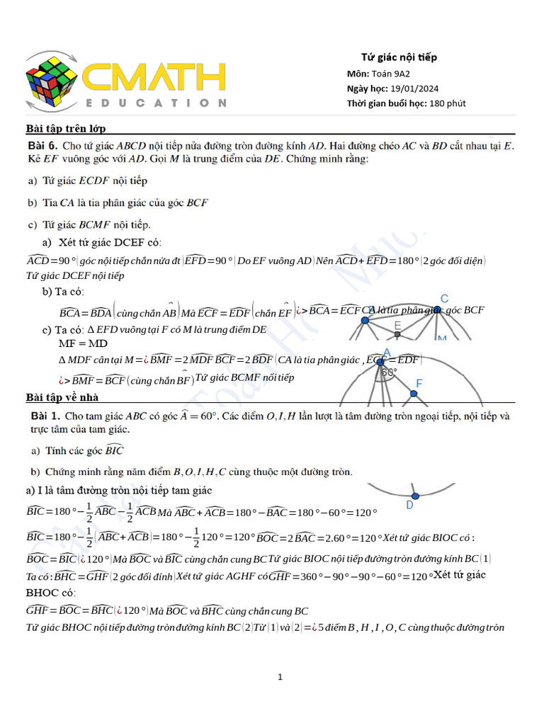 BTVN 19-1-2024 | PDF