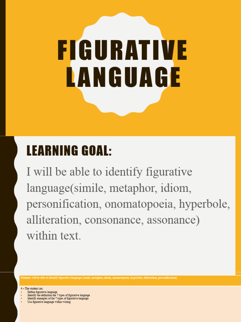 Understanding Figurative Language Types | PDF | Metaphor | Poetic Devices